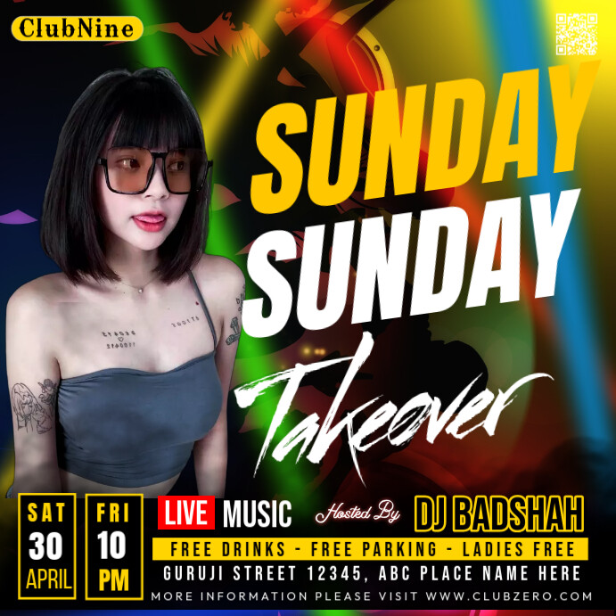 Copy of friday drink party | PosterMyWall