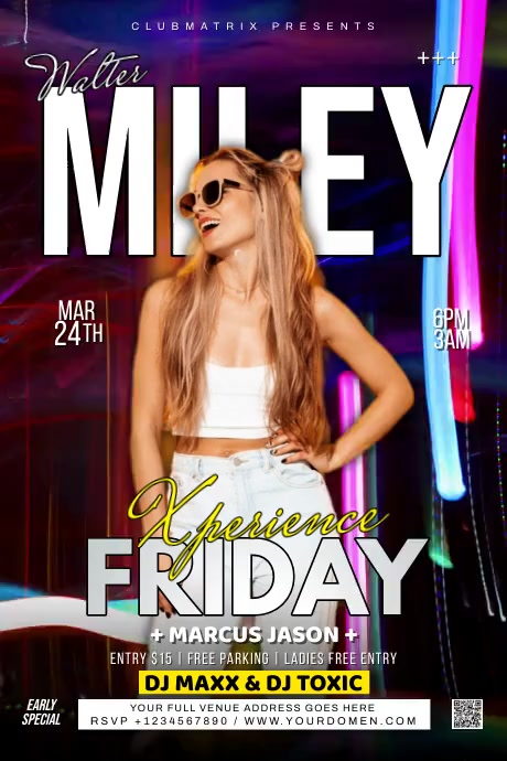 Friday Experience Template | PosterMyWall