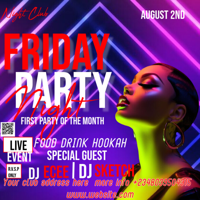 Friday feeling Template | PosterMyWall