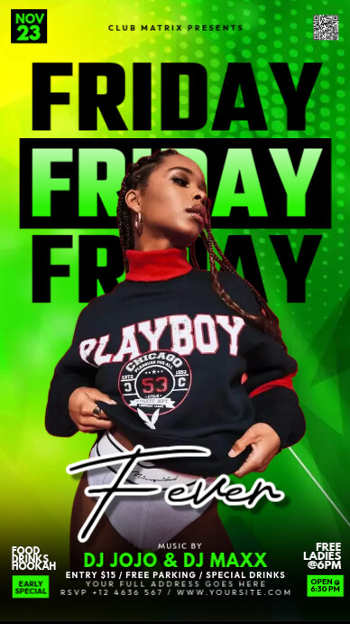 Friday fever Template | PosterMyWall