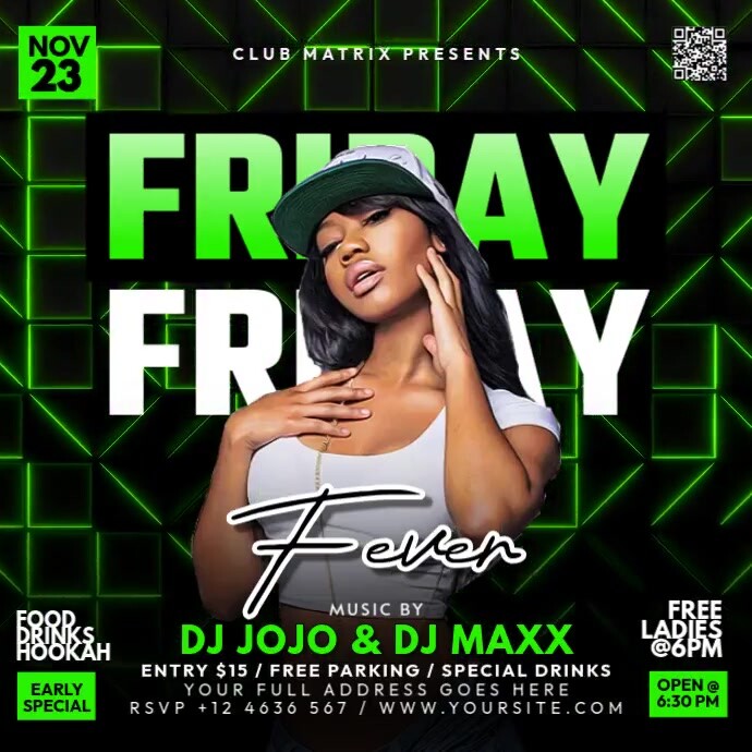 Friday fever Template | PosterMyWall