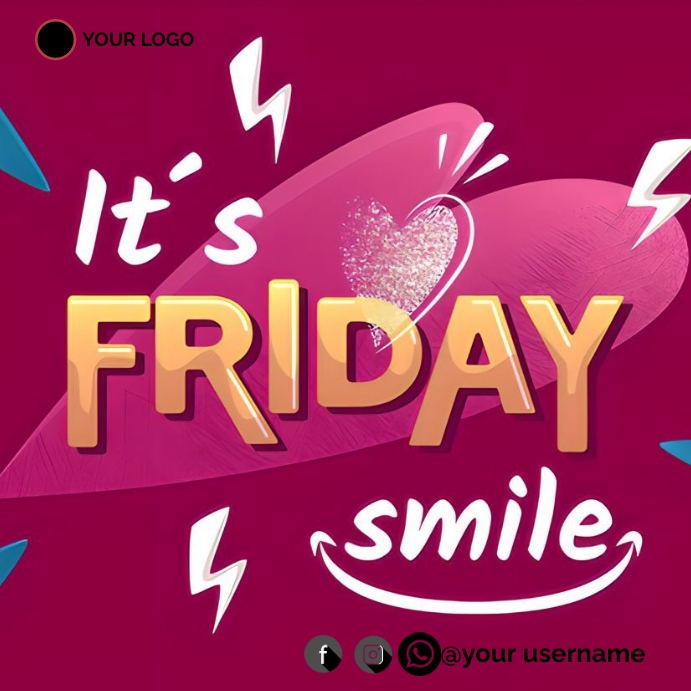 Copy of Friday Flyer template | PosterMyWall