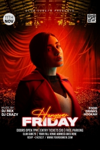ESCAPE FRIDAY Template | PosterMyWall