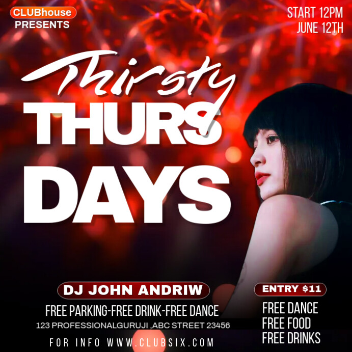 friday ladies night Template | PosterMyWall