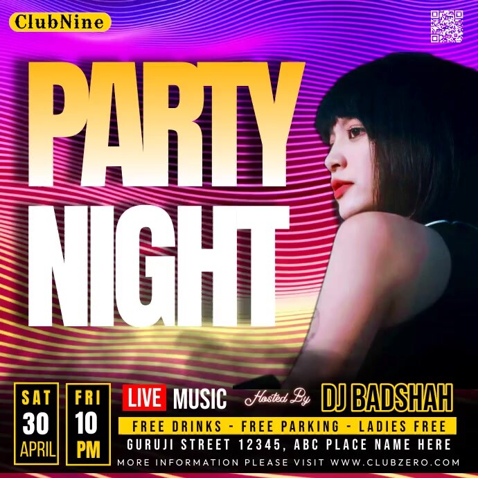 Copy of friday ladies night | PosterMyWall