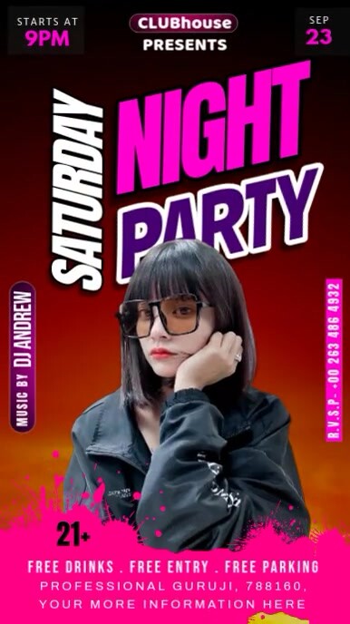 Copy of friday ladies night | PosterMyWall