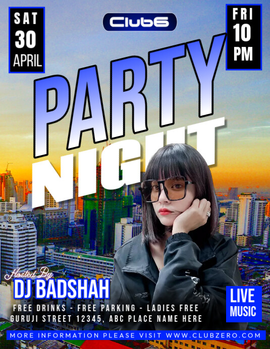 Copy of friday ladies night | PosterMyWall