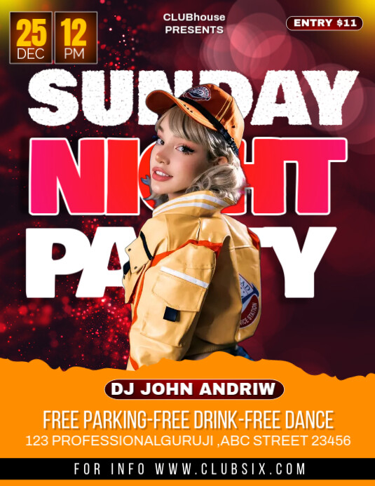 Copy of friday ladies night | PosterMyWall