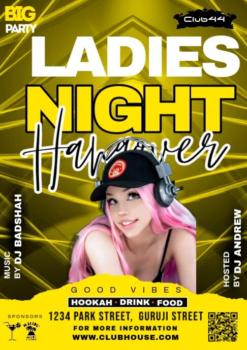 friday ladies night Template | PosterMyWall