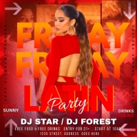 Friday night party flyer Template | PosterMyWall