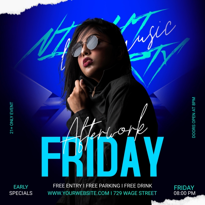 Friday Live Music Template | PosterMyWall