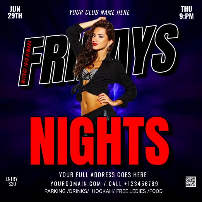 Copy of FRIDAY NIGHT (2) | PosterMyWall