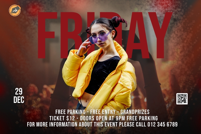 Friday Night Ads Template | PosterMyWall