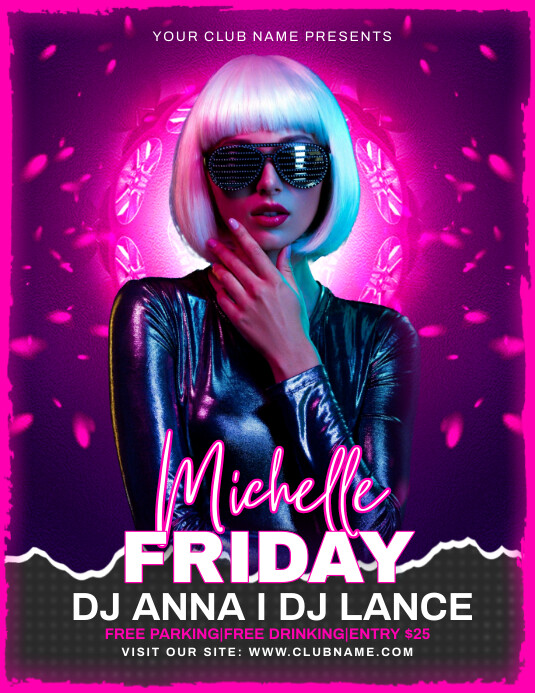 Friday Night Club Ads Template | PosterMyWall