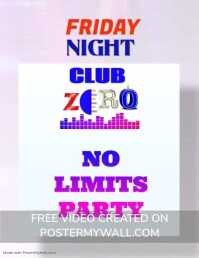 Friday Night Club Template | PosterMyWall