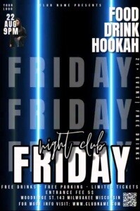 Friday Night Club Template | PosterMyWall