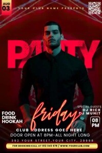 Friday Night Club Template | PosterMyWall