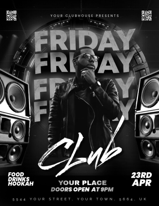 friday night club Template | PosterMyWall