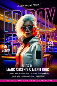 Friday Night Poster Template | PosterMyWall