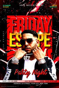 FRIDAY NIGHT Template | PosterMyWall