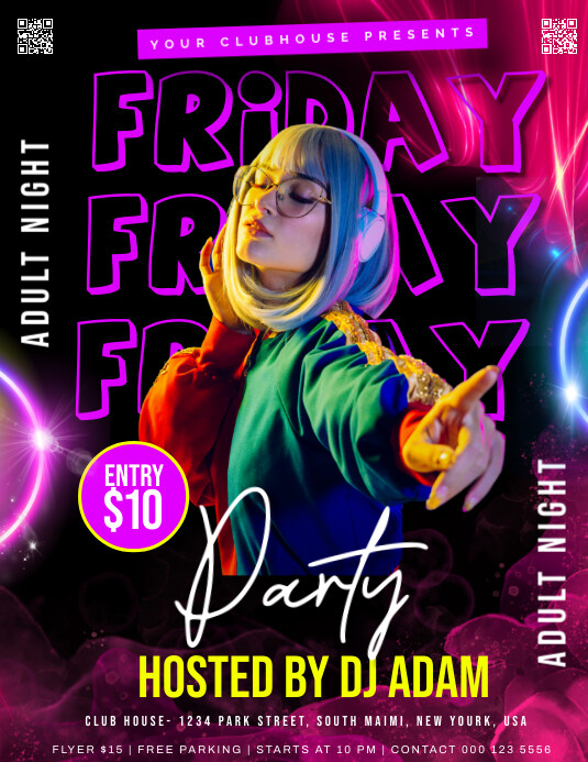 friday night Template | PosterMyWall