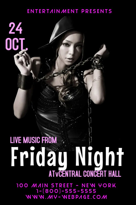 Friday Night Template | PosterMyWall