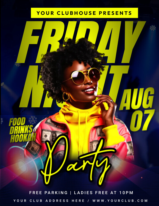 FRIDAY NIGHT Template | PosterMyWall