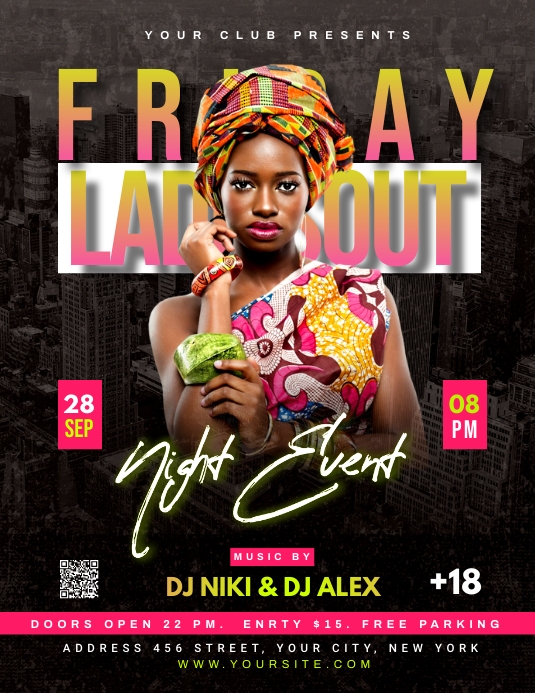Copy of FRIDAY NIGHT | PosterMyWall