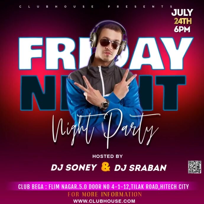 friday night Template | PosterMyWall