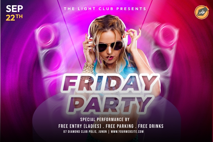 Friday Night Template | PosterMyWall