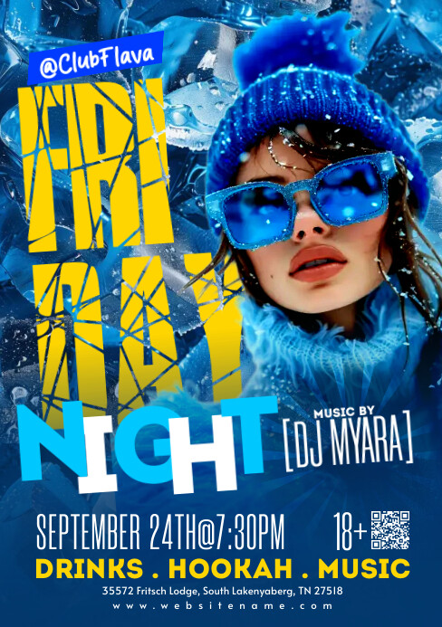 Friday Night Template | PosterMyWall