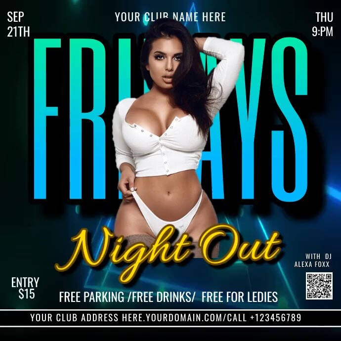 Copy of FRIDAY NIGHT | PosterMyWall