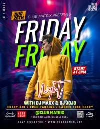 FRIDAY NIGHT Template | PosterMyWall