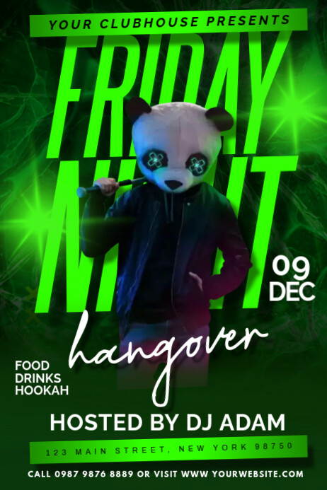 FRIDAY NIGHT Template | PosterMyWall