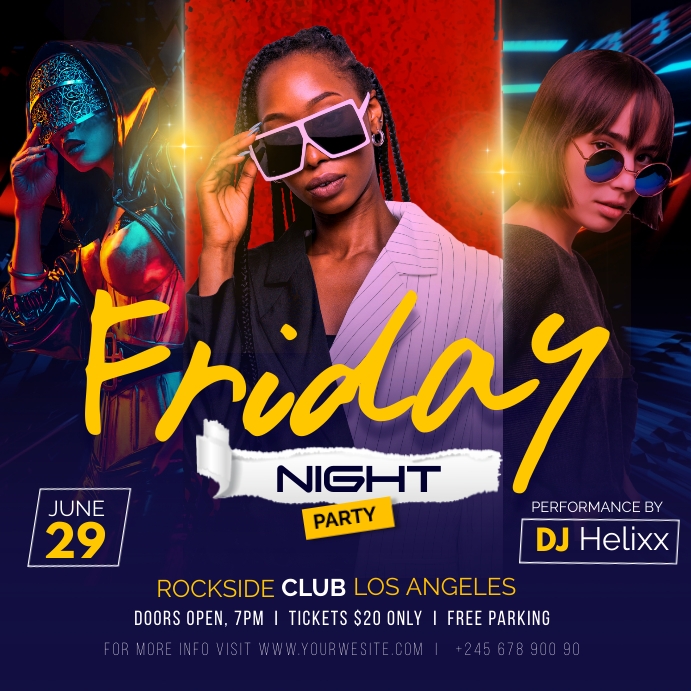 Copy of friday night | PosterMyWall