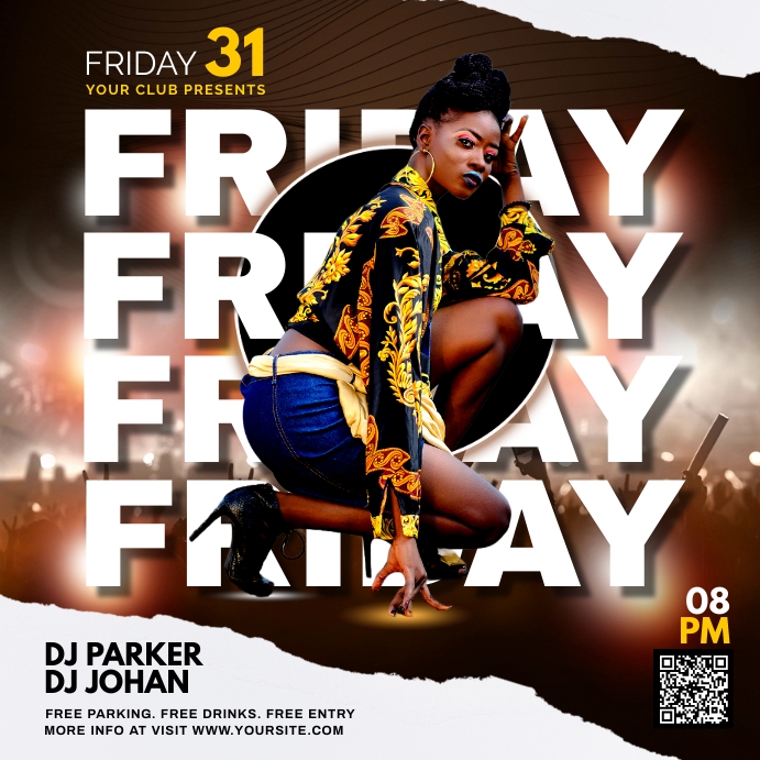 FRIDAY NIGHT Template | PosterMyWall