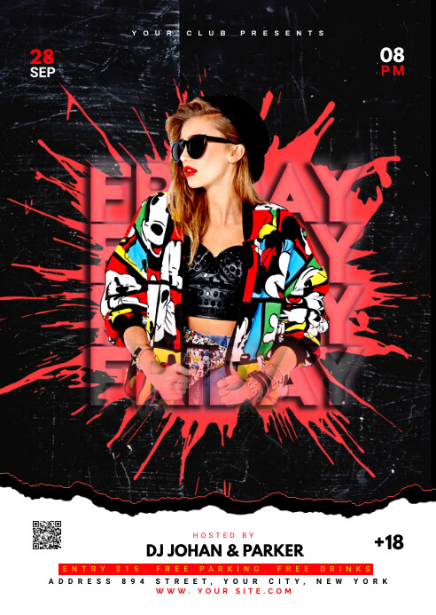 FRIDAY NIGHT Template | PosterMyWall