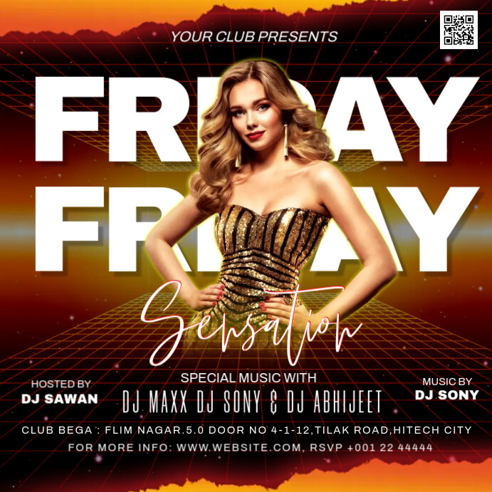 friday night Template | PosterMyWall