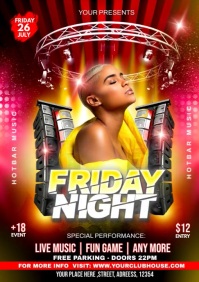 FRIDAY NIGHT Template | PosterMyWall