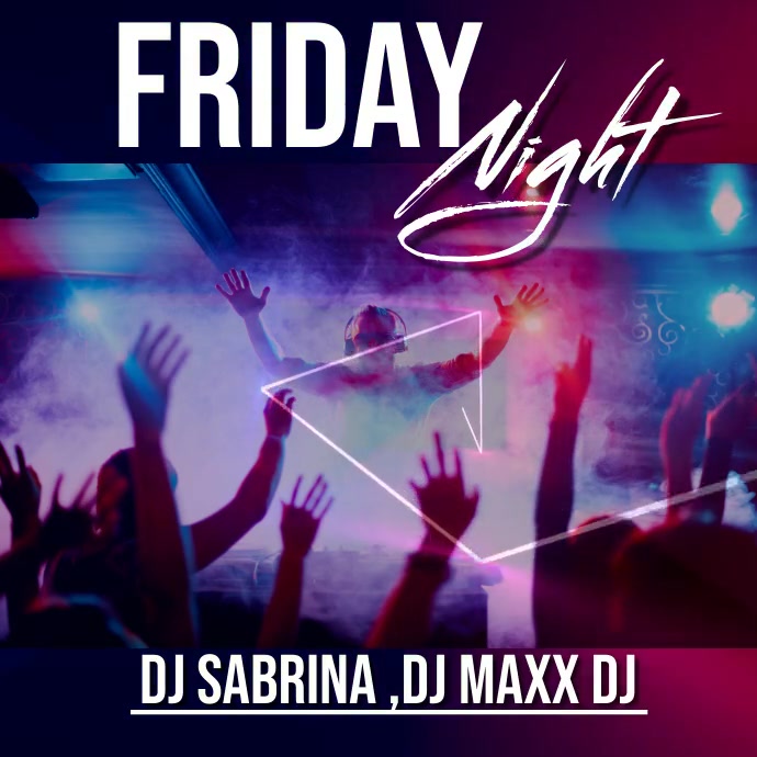 FRIDAY NIGHT Template | PosterMyWall