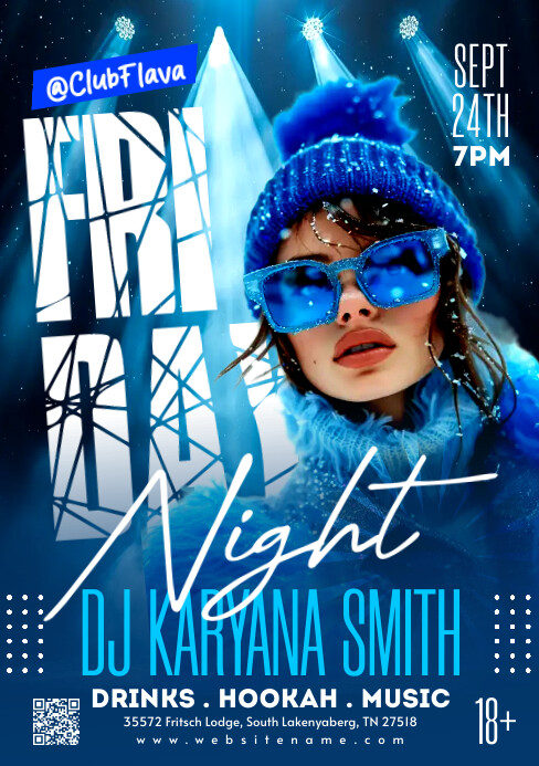 Friday Night Template | PosterMyWall