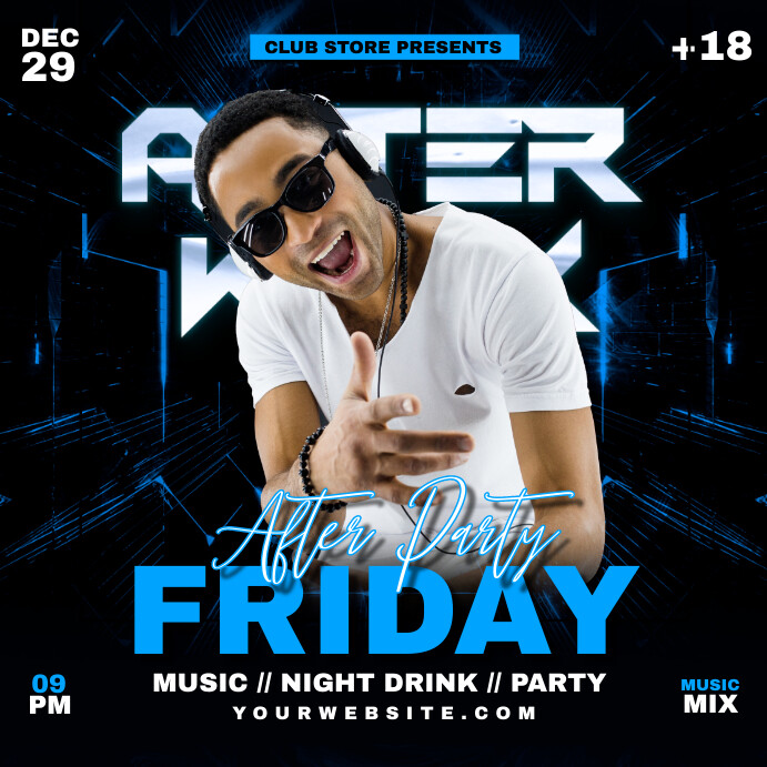 Copy of Friday Night Event Ads | PosterMyWall