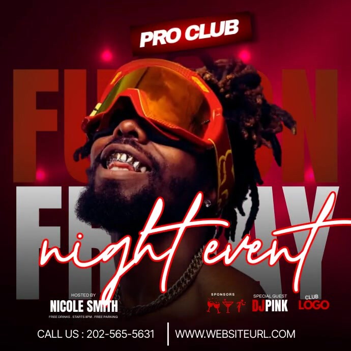 Copy of Friday Night Event | PosterMyWall