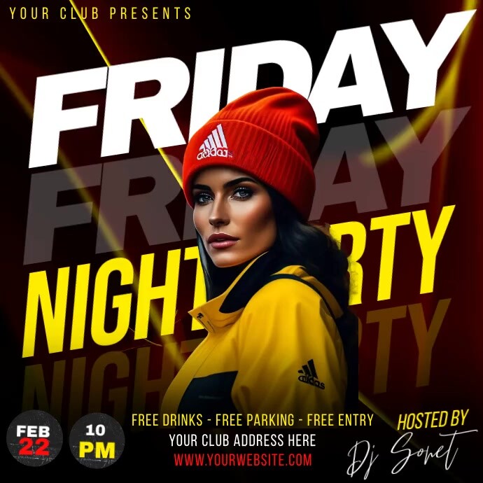 friday night event template | PosterMyWall