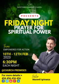 Spiritual Flyer design Template | PosterMyWall