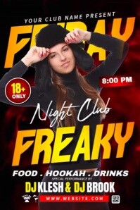 Friday Party Banner Template | PosterMyWall