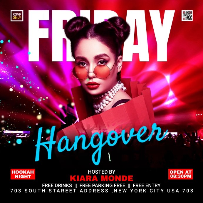 friday night party flyer Template | PosterMyWall
