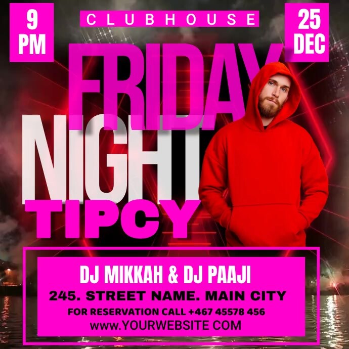 friday night party/sexy nights Template | PosterMyWall
