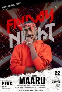 Friday Night Poster Template | PosterMyWall