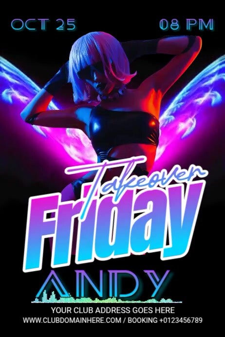 Friday Night Takeover Template | PosterMyWall